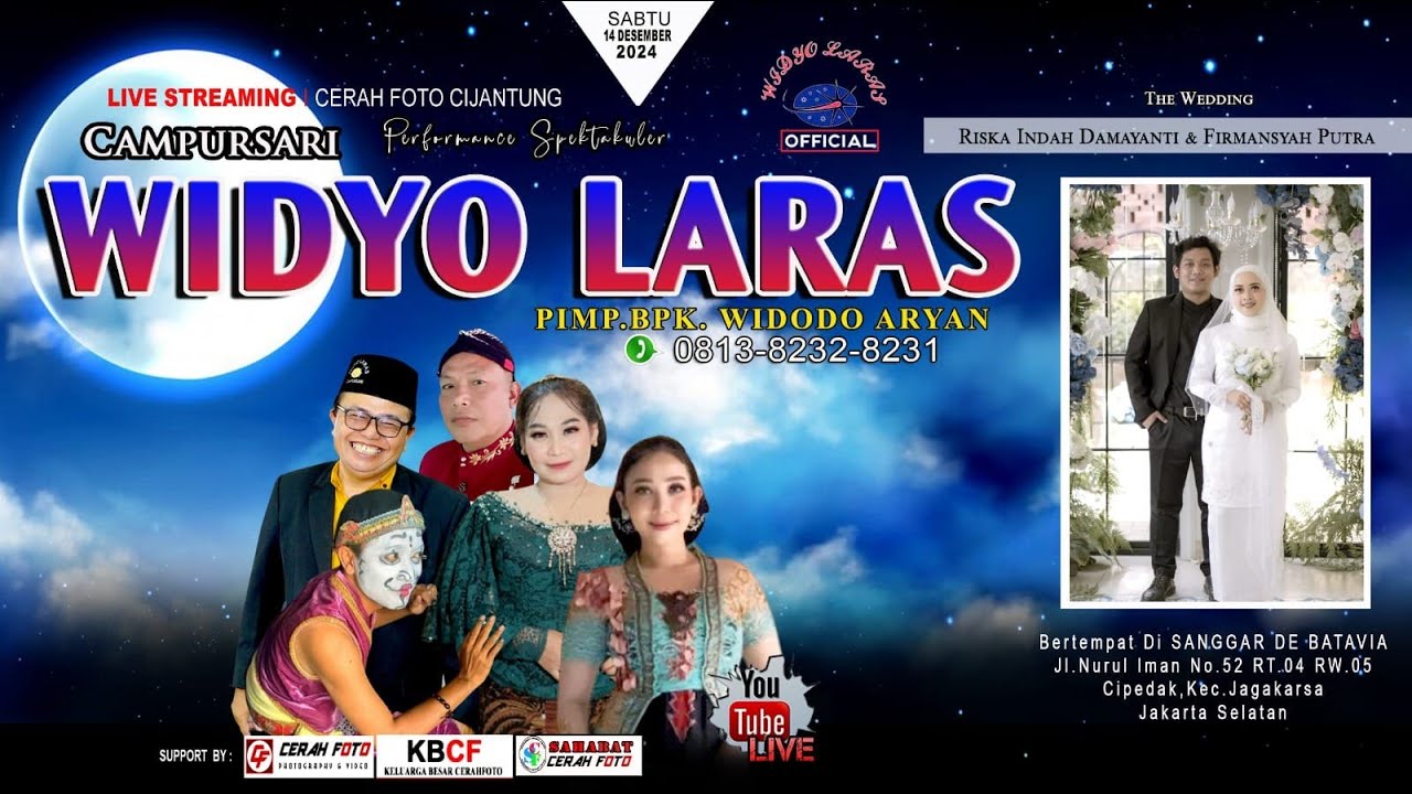 🔴 Live Campursari Widyo Laras 0813-8232-8231 | Pernikahan Riska Indah ...