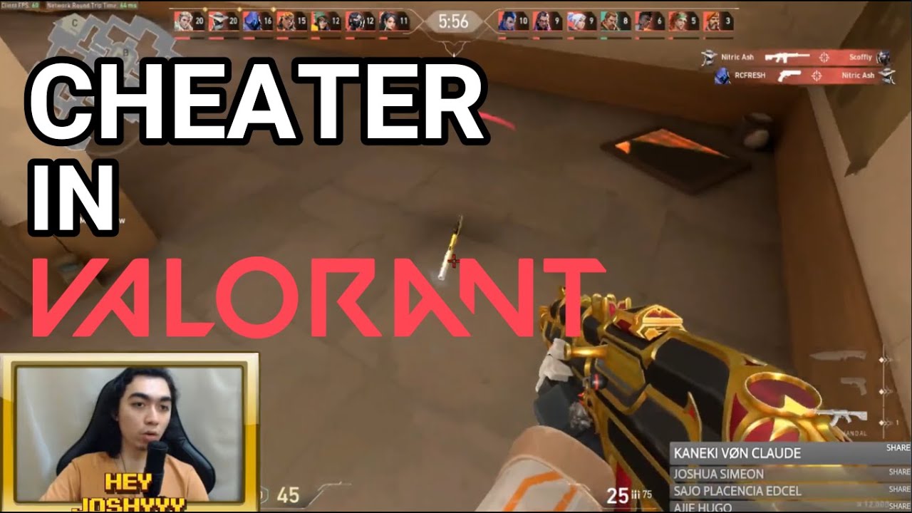 CAUGHT A CHEATER IN VALORANT WHILE STREAMING - YouTube
