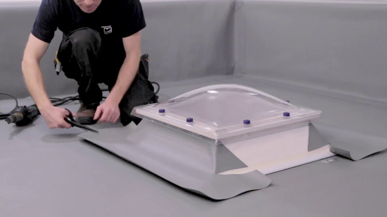 Installation video : Dome roof light - YouTube