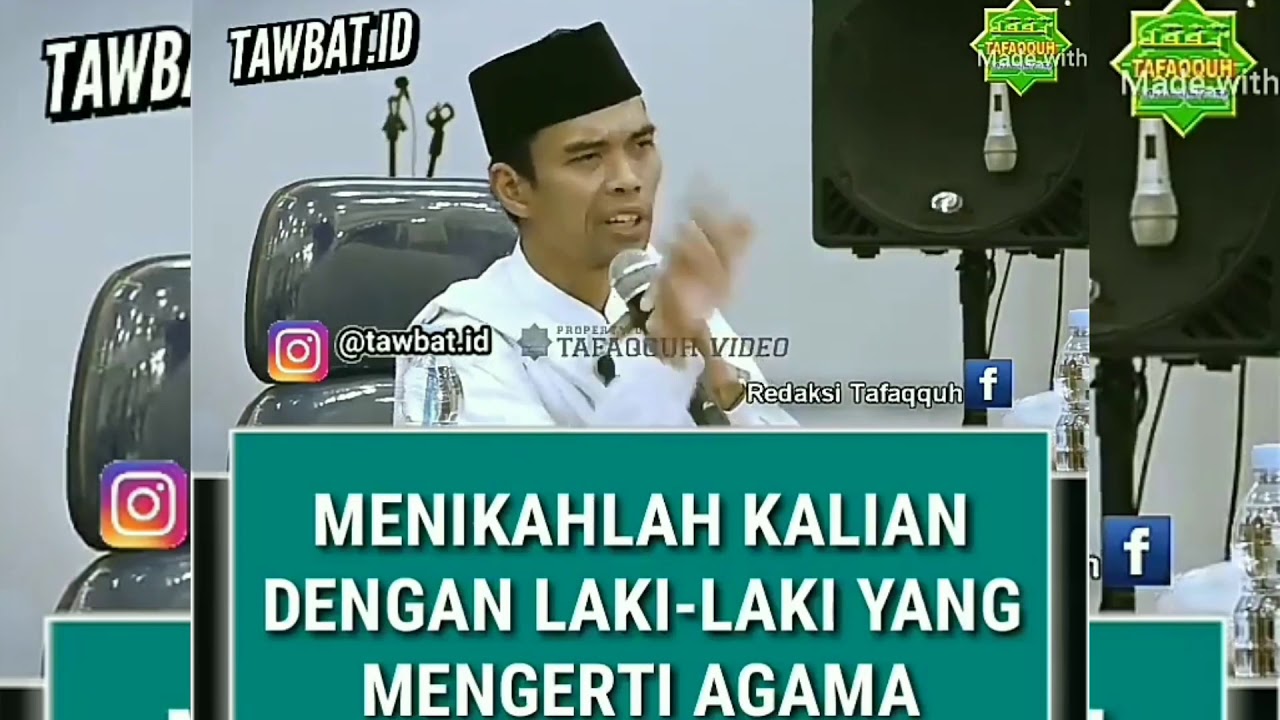 Ceramah singkat padat dan jelas. Ustat abdul somat// - YouTube