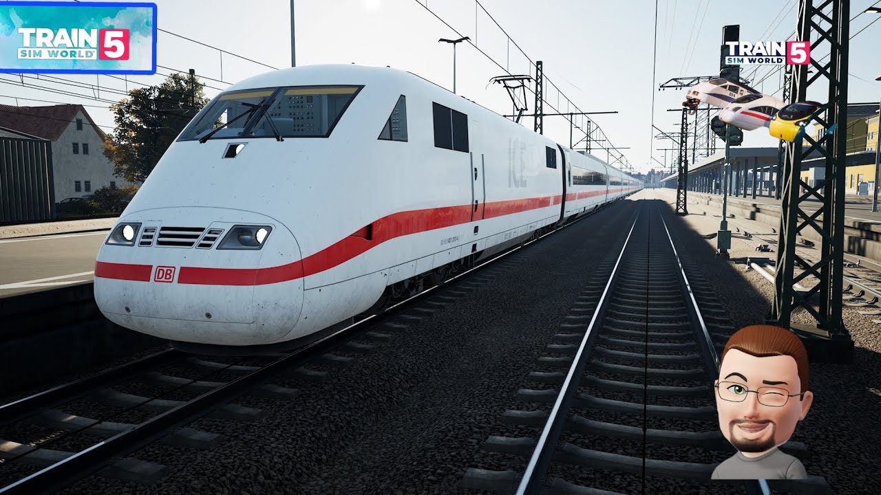 # 12 TSW 5: Mit den ICE eine Schnee fahrt nach Fulda - YouTube
