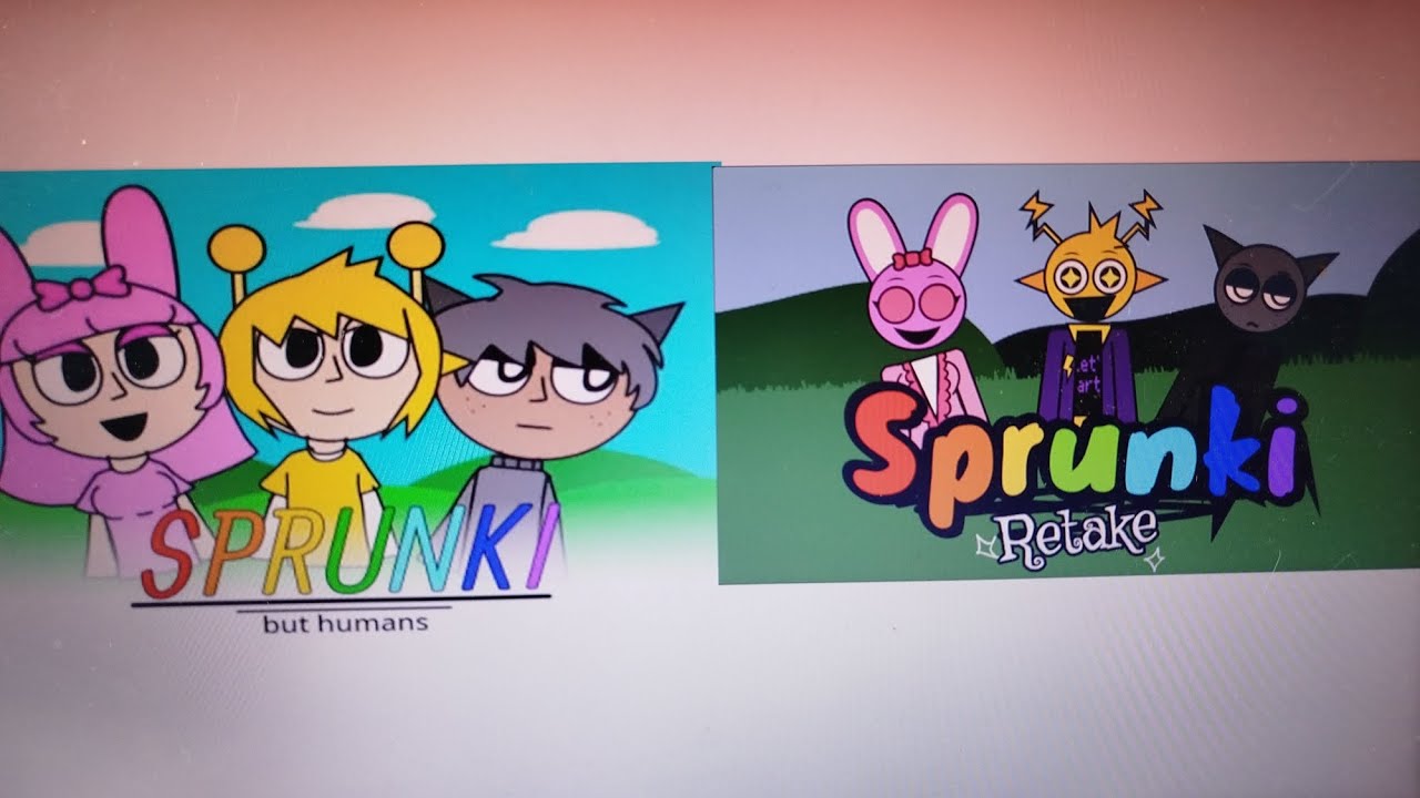 EN: I'm testing other modes of sprunki (sprunkis are humans) - YouTube
