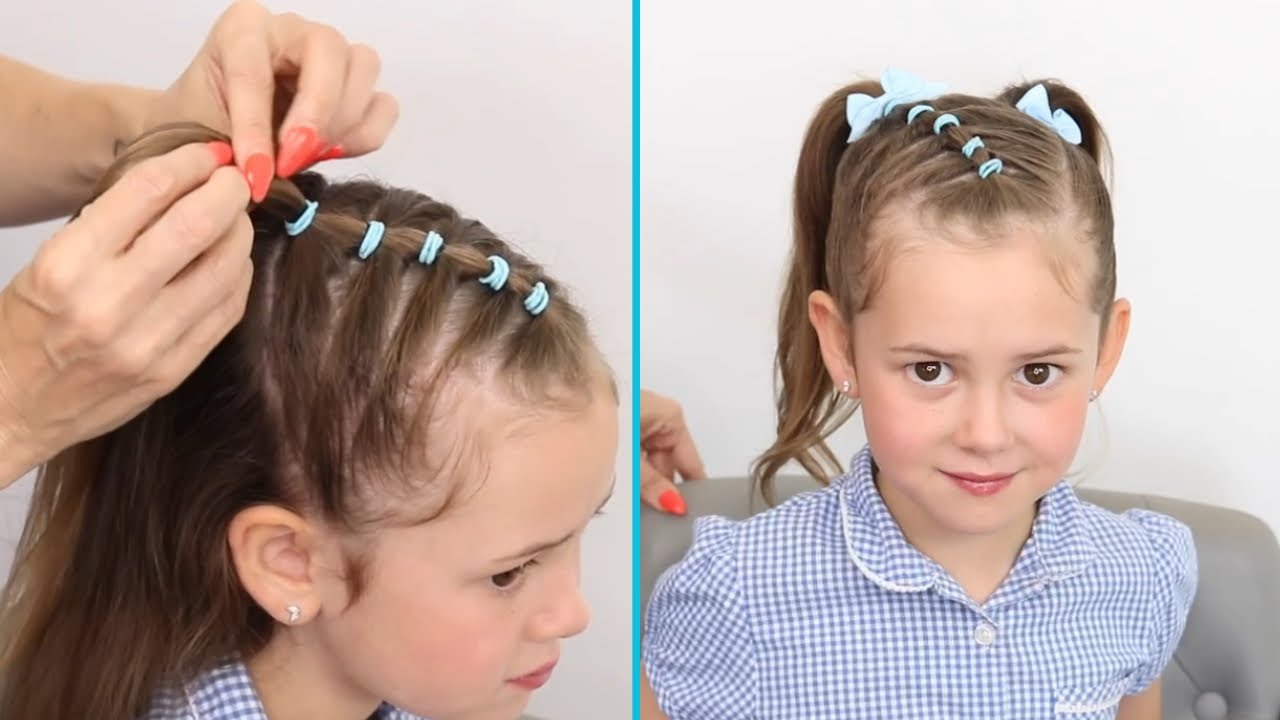 Mums! Are you struggling with your kids school hair? This tutorial is ...