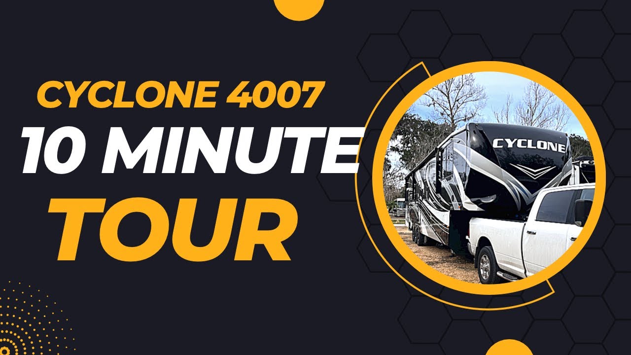 2021 Heartland Cyclone 4007 Fifth Wheel Quick Ten Minute RV Tour ...