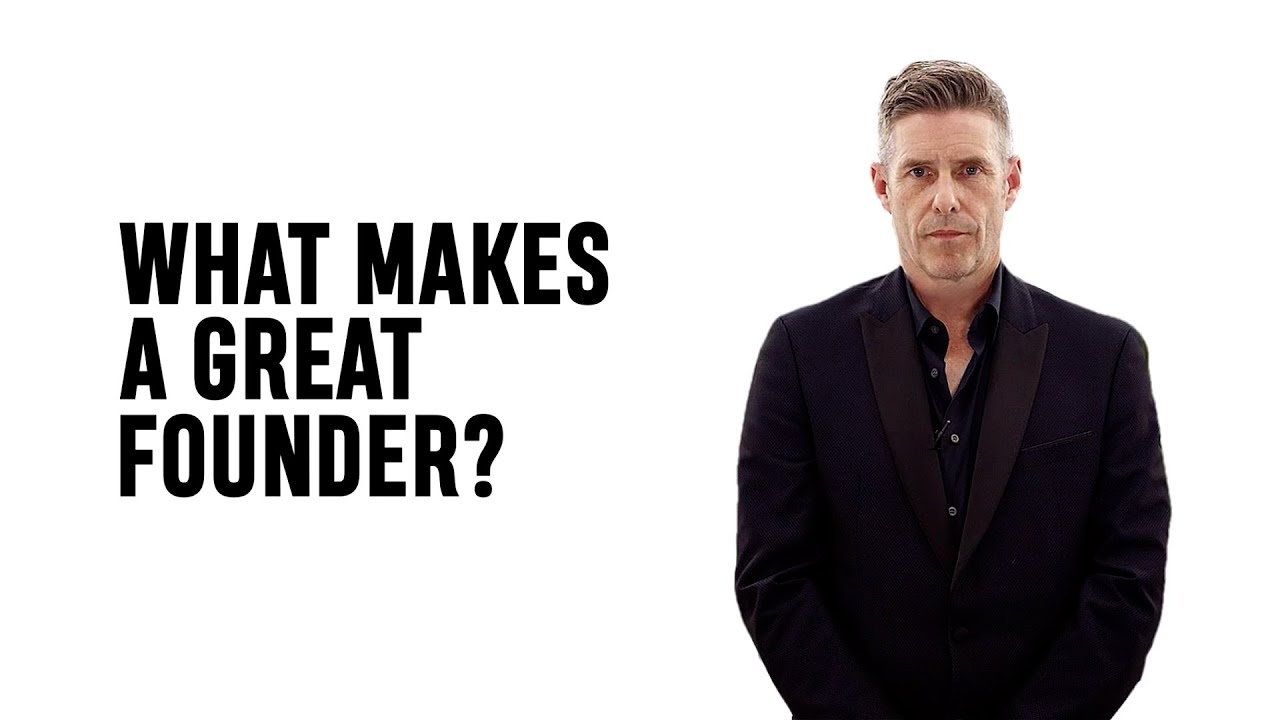 Brian Mac Mahon | What makes a great founder? - YouTube