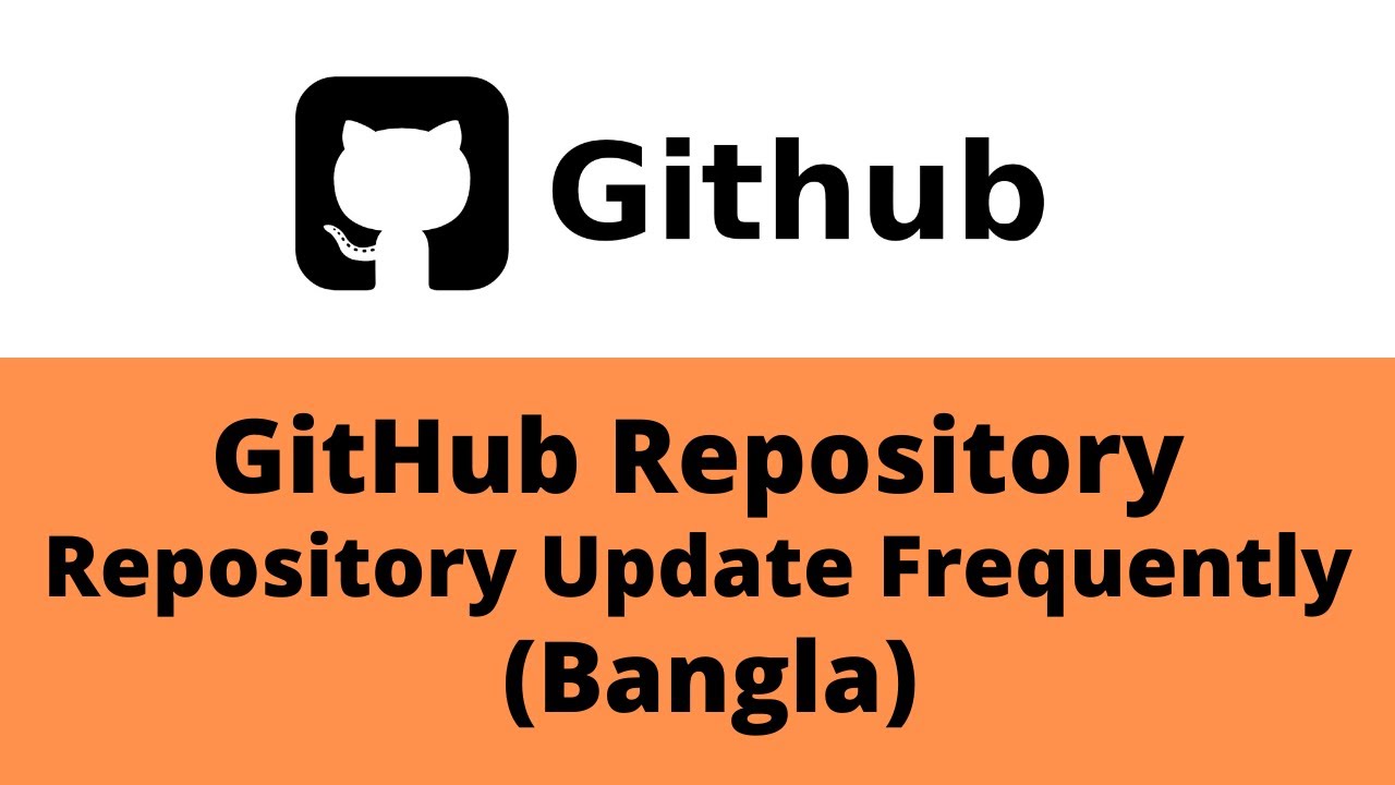 How to create a new repository in GitHub || How to update git ...