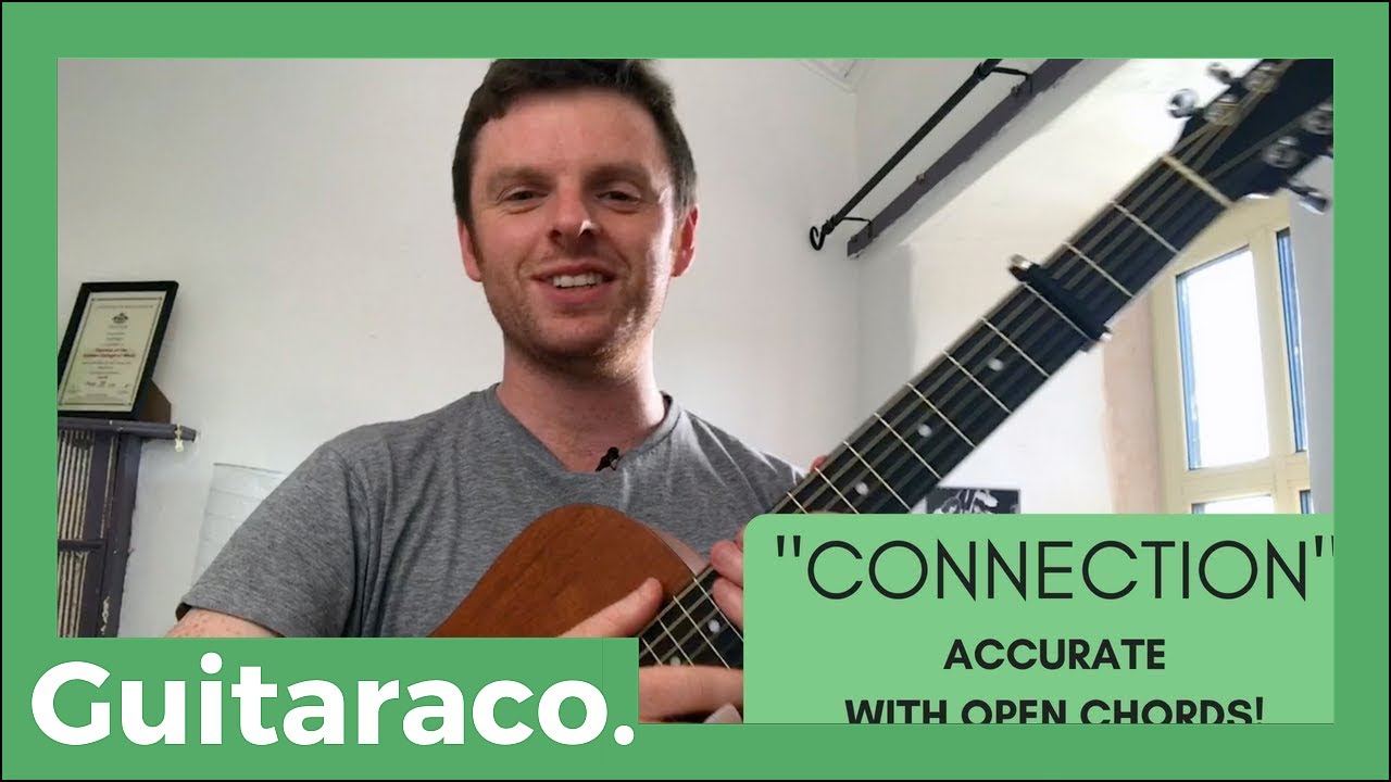 OneRepublic - Connection // EASY Guitar Lesson (open chords & exact ...