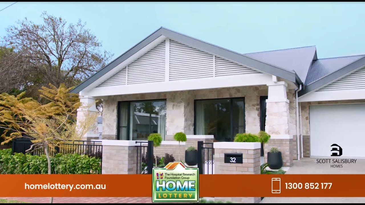 HOME LOTTERY | Live the dream in Glenelg East - YouTube