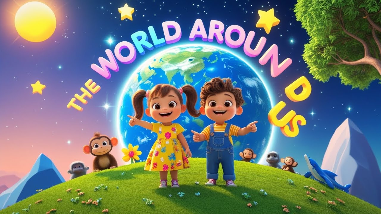 The World Around Us | Fun Educational Song for Kids | Learn About ...