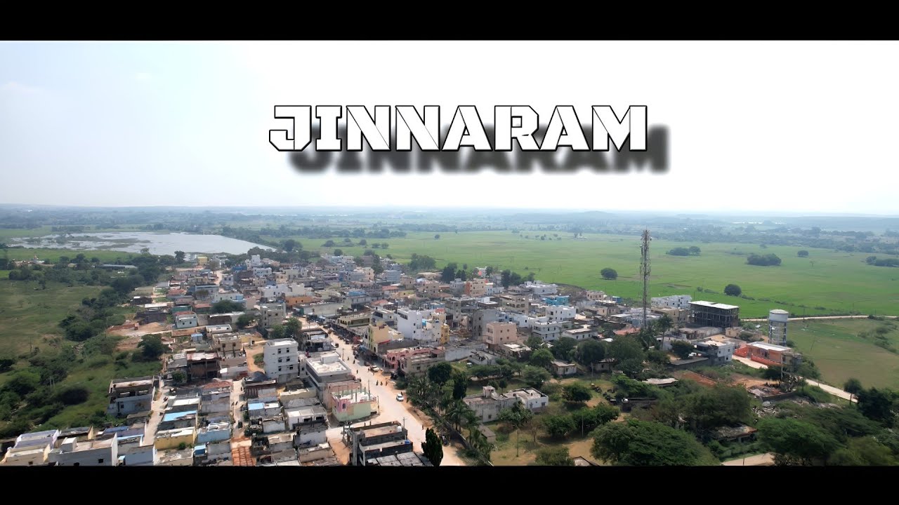 మా జిన్నారం విలేజ్ | My Jinnaram Village Drone Visuals By Sampath Kumar ...