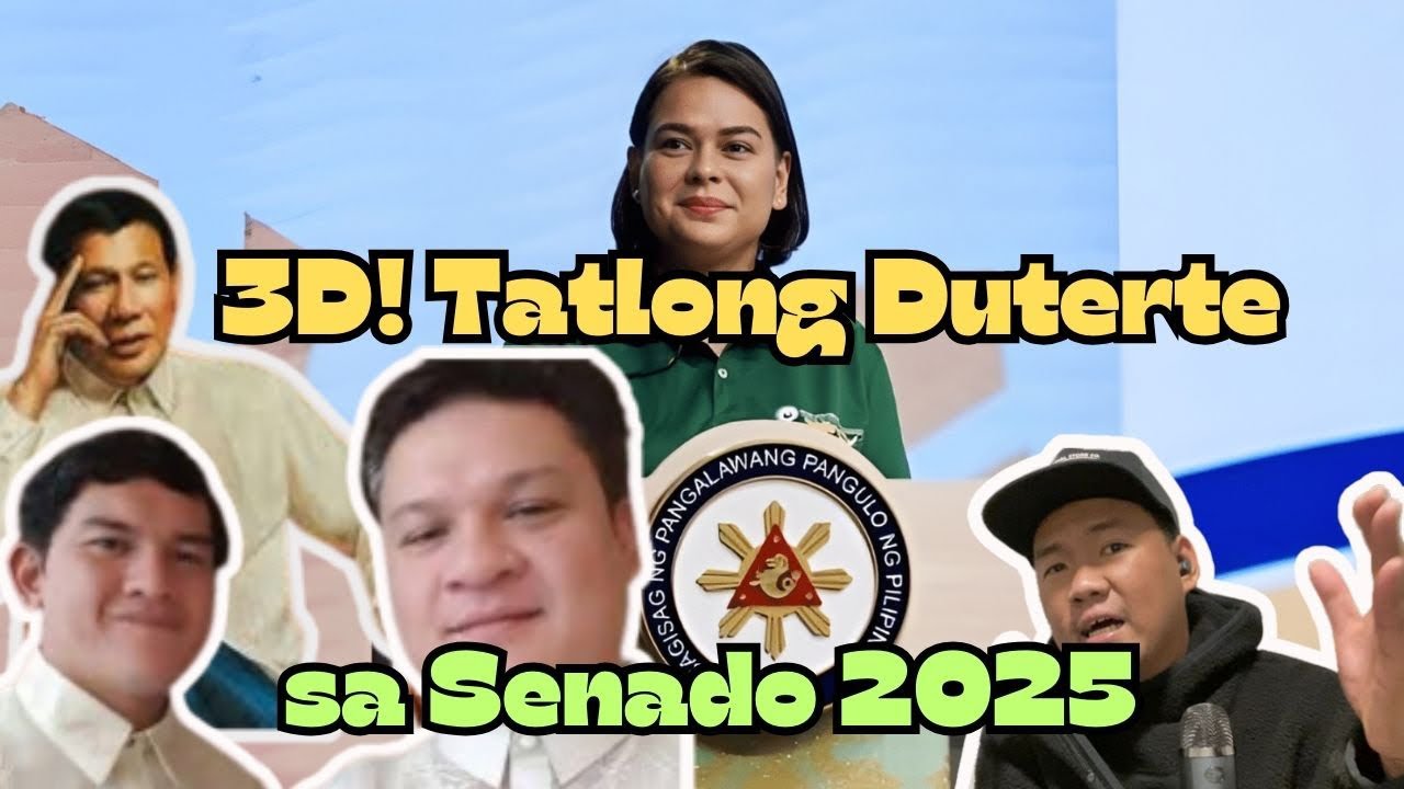 Dutertes sa Senado 2025 | Sara Duterte | Maharlika - YouTube