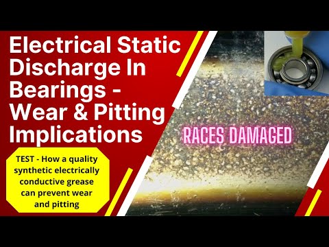 Electrically charged bearing wear and pitting test | Electrical conductive grease test