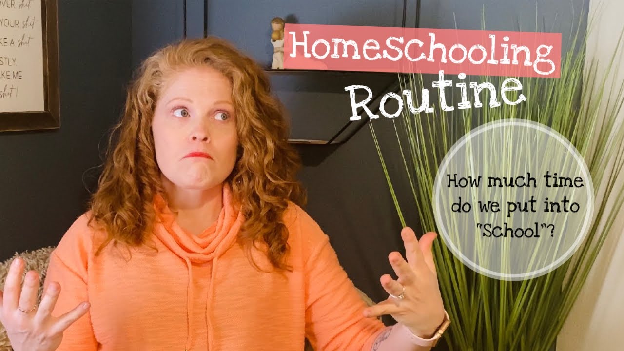 Homeschool Routine 5th & 7th grade - YouTube