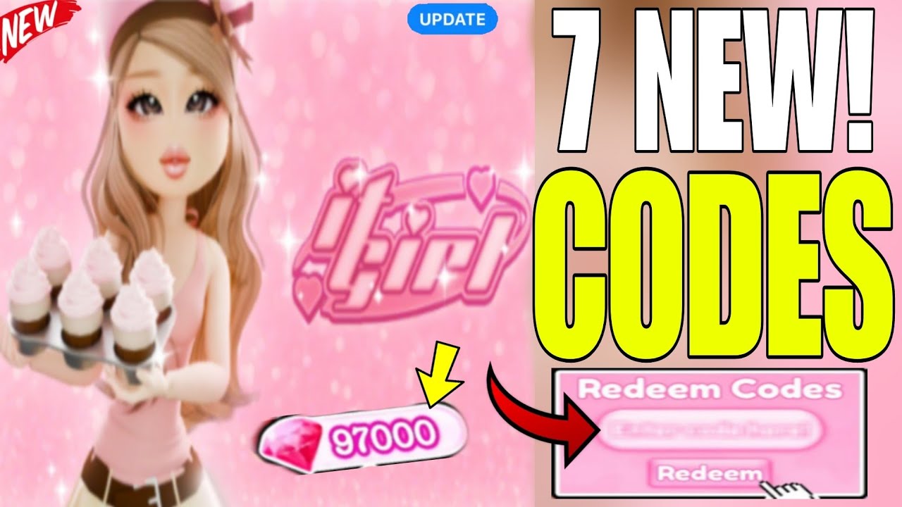 ⚠️NEW CODES!!⚠️ ROBLOX IT GIRL CODES IN JANUARY 2025 - IT GIRL 🎁 CODES ...