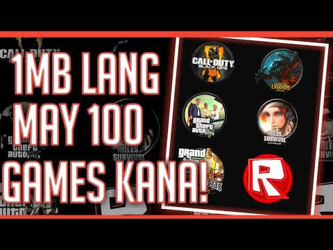 Paano mag Download ng 100 Games gamit ang 1MB mo! | Offline To! - YouTube