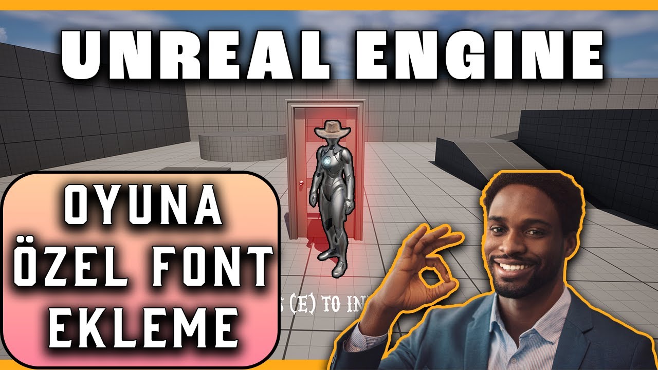 Özel (Custom) Font Nasıl Eklenir? - Unreal Engine 5 - YouTube