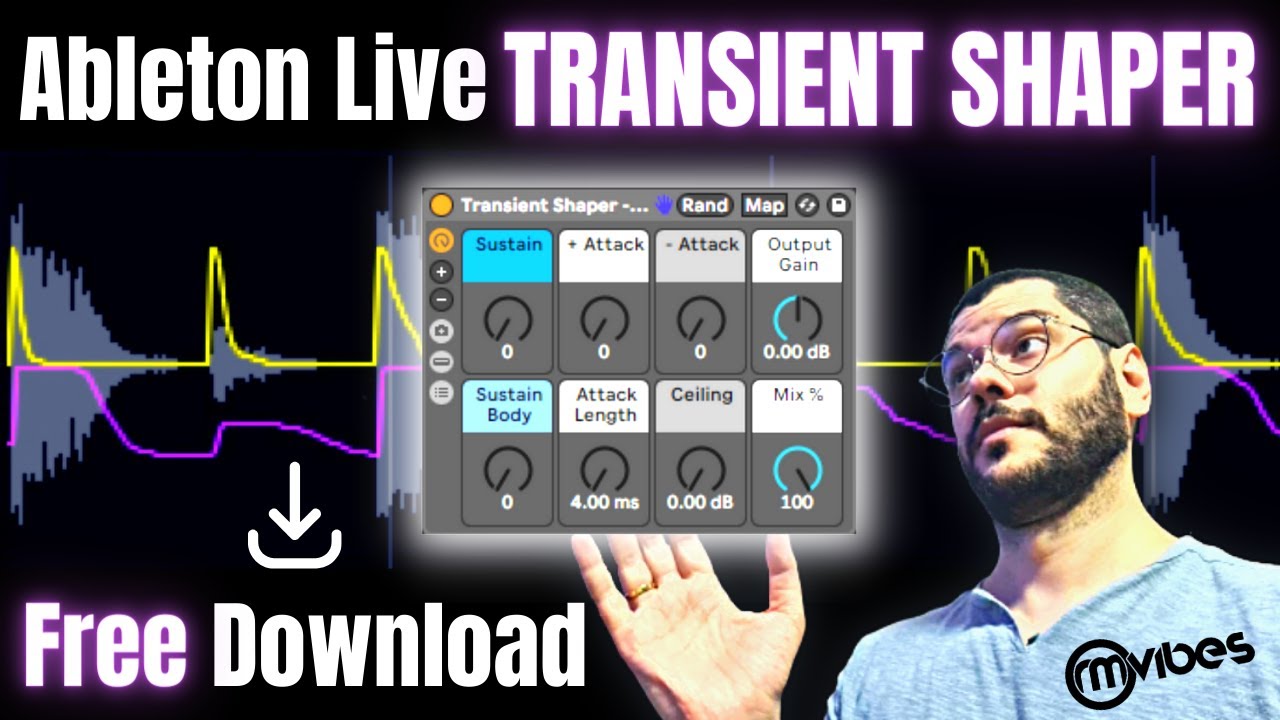 Ableton Live TRANSIENT SHAPER - YouTube