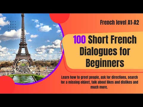 100 Short French Dialogues for Beginners - YouTube