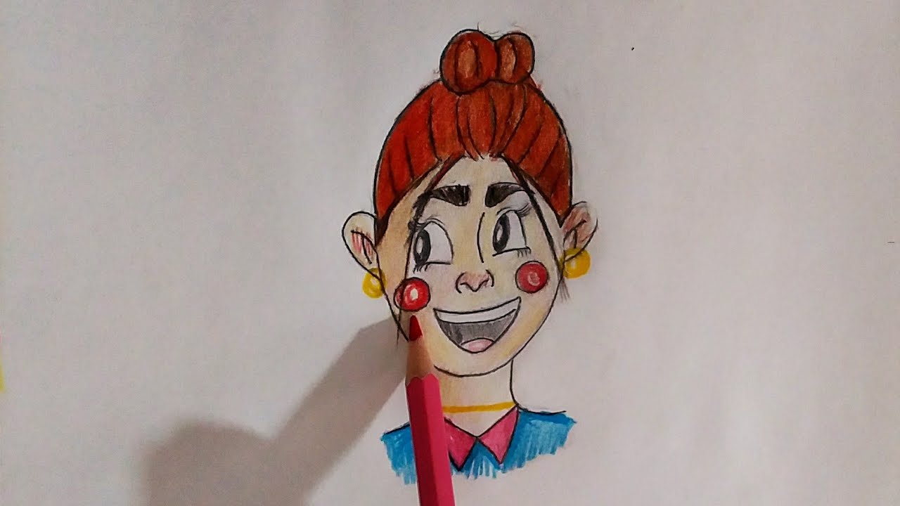 How to drawing girl character - YouTube