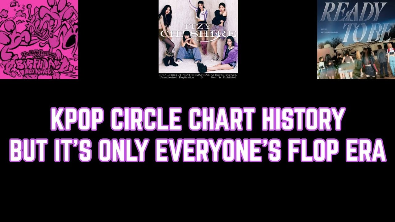 Kpop Circle chart history but it's everyone's flop era - YouTube