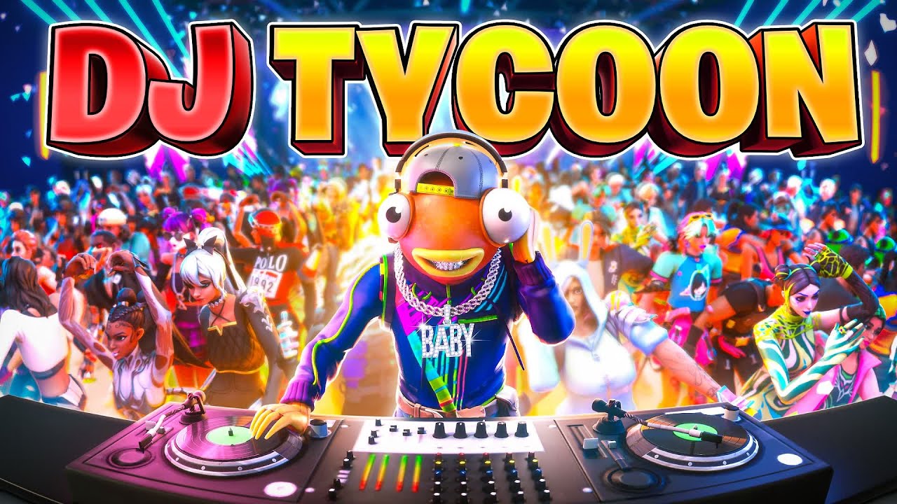 GUIDE DJ TYCOON MAP FORTNITE CREATIVE - RECORD MUSIC TRACK, BECOME ...