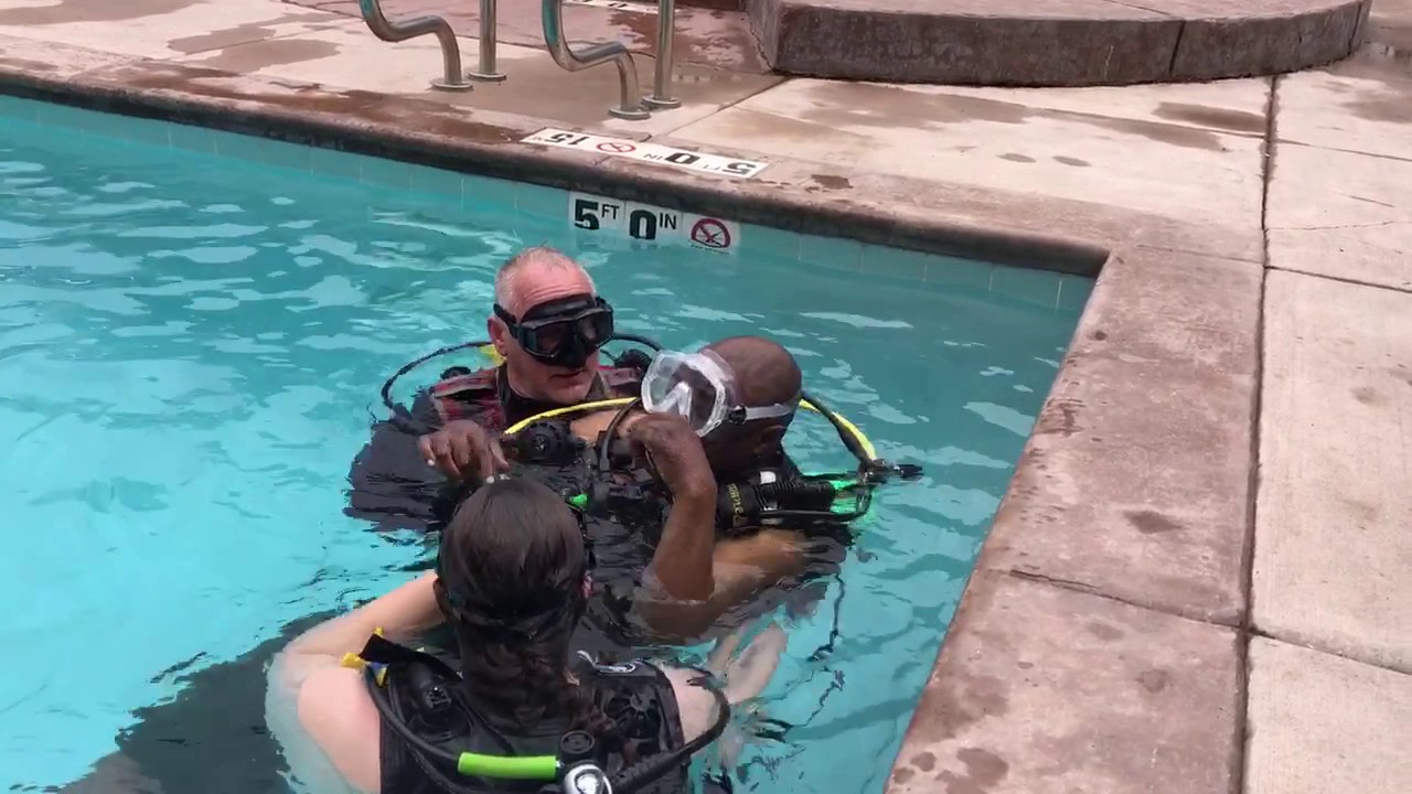 B Roll - Scuba Diving at the Winter Sports Clinic - YouTube
