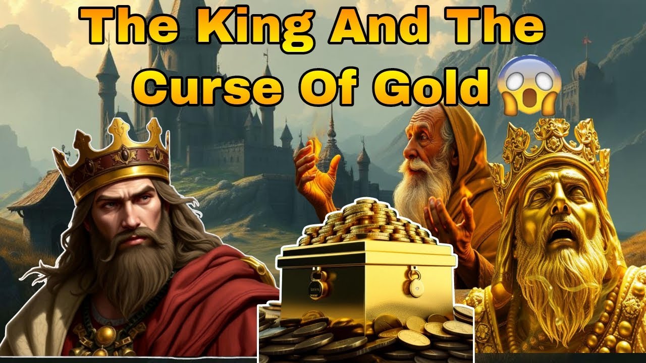 "The Greedy King and the Cursed Gold: A Legendary Story"|"The Cursed ...