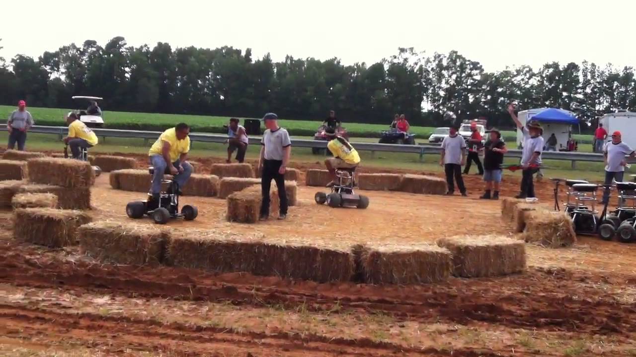 Easy Rider Rodeo Bar Stool Races 2011 Part 1 - YouTube