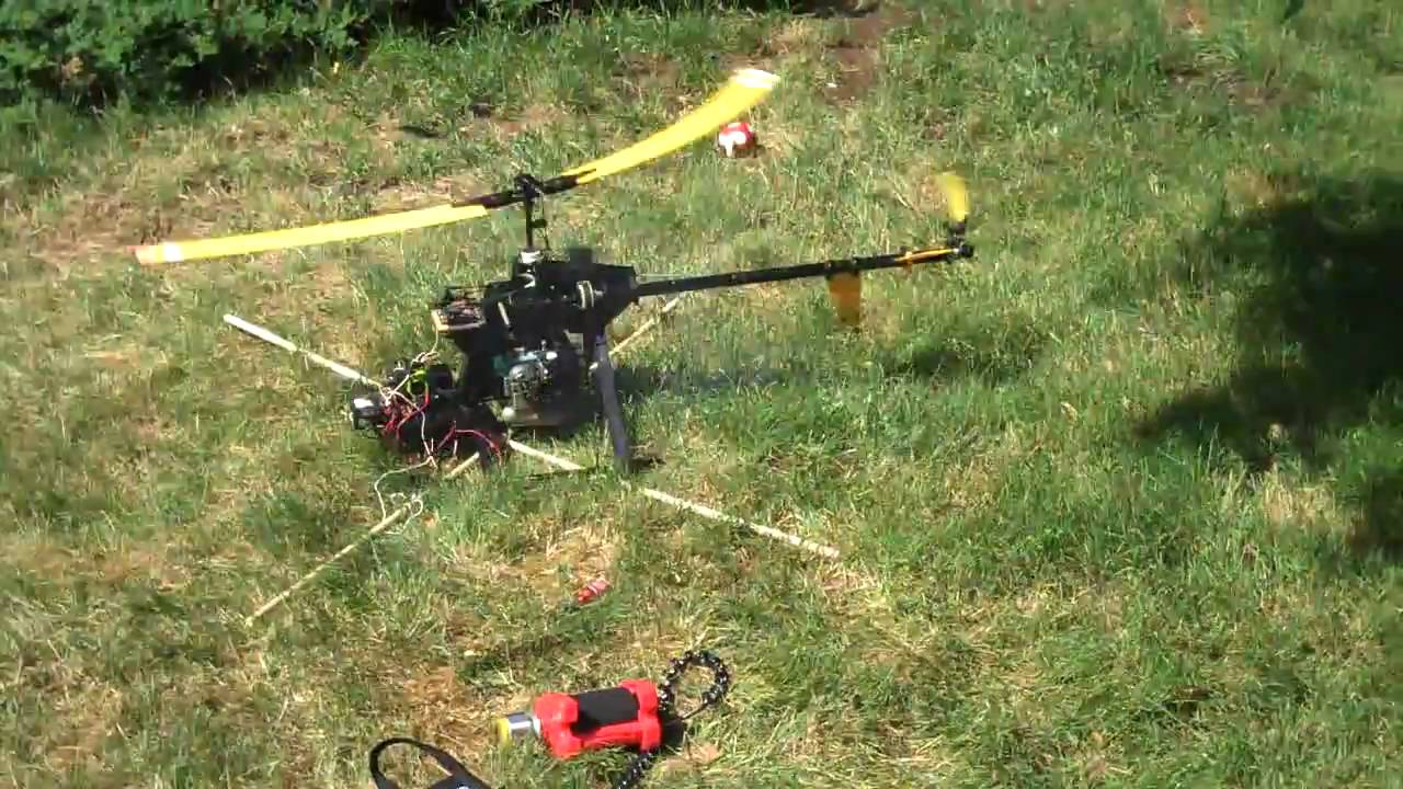 GMP Rebel RC Helicopter Test Run - YouTube