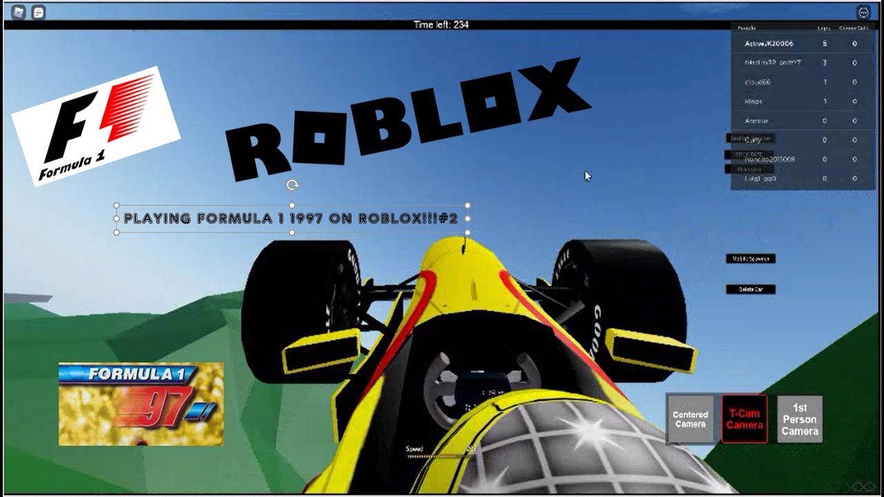 PLAYING FORMULA 1 1997 ON ROBLOX!!!#2 - YouTube