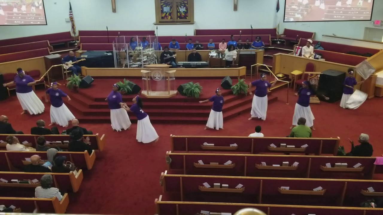 Second Baptist Church Praise Dancers - YouTube