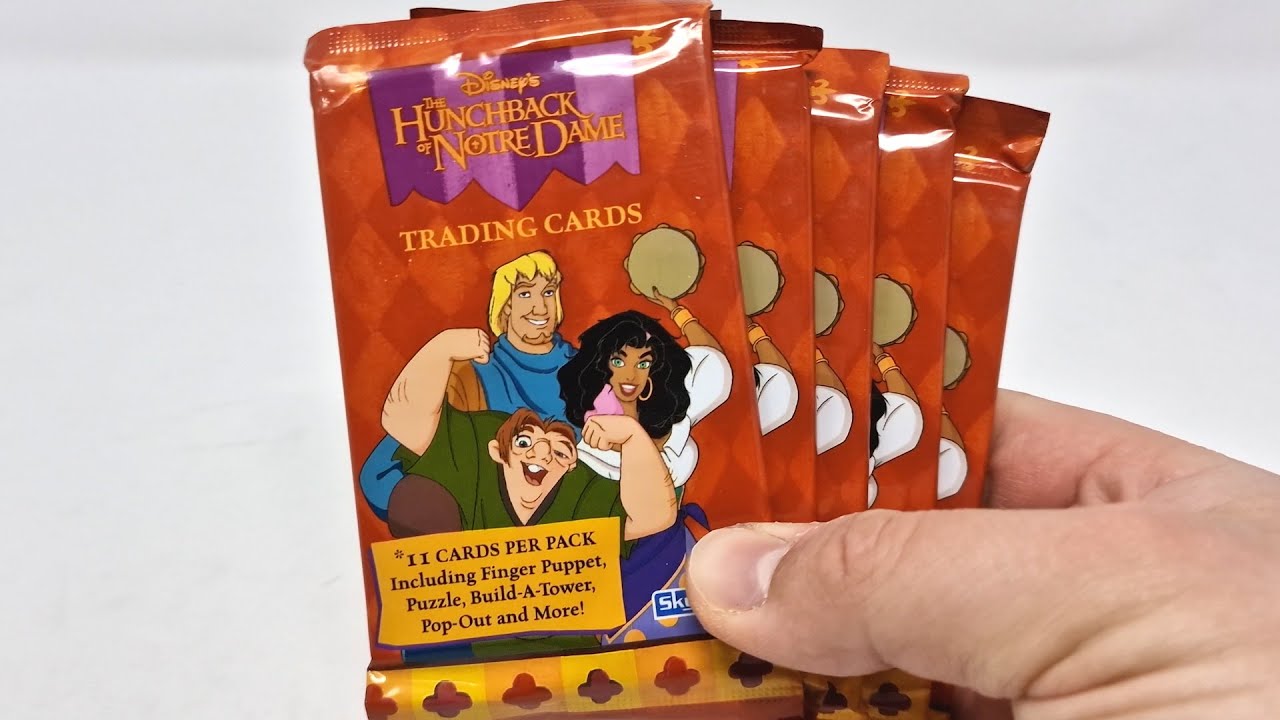 Hunchback of Notre Dame Card Collection - Pack Opening! - Mikes Cards ...