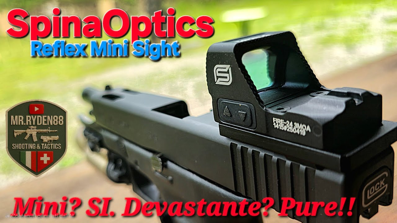 "Recensione Completa del SPINA OPTICS Reflex Mini Sight su Glock 17C ...