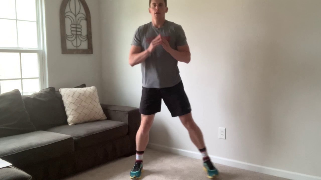 Side Step Wide Squat - YouTube