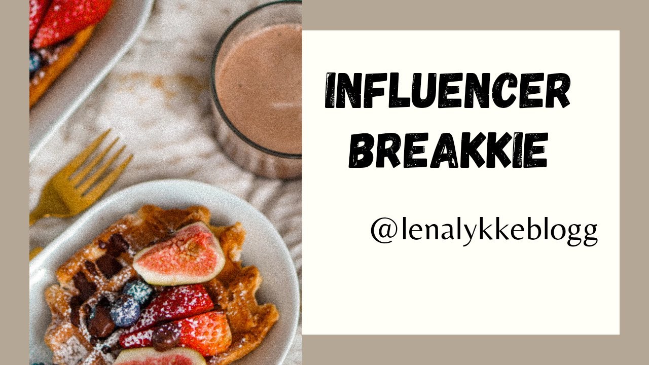 INFLUENCER BREAKFAST - YouTube