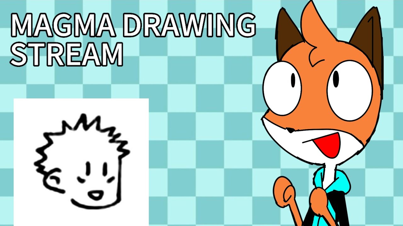 MAGMA DRAWING STREAM FT @beezybee_063 - YouTube