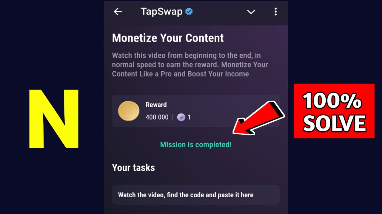 Monetize Your Content | Tapswap Code | Monetize Your Content Like a Pro and Boost Your Income ...