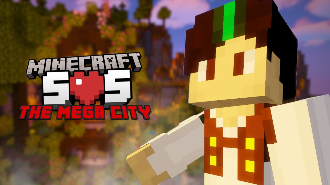 Smallishbeans' Minecraft SOS House But It's a MEGA City - YouTube