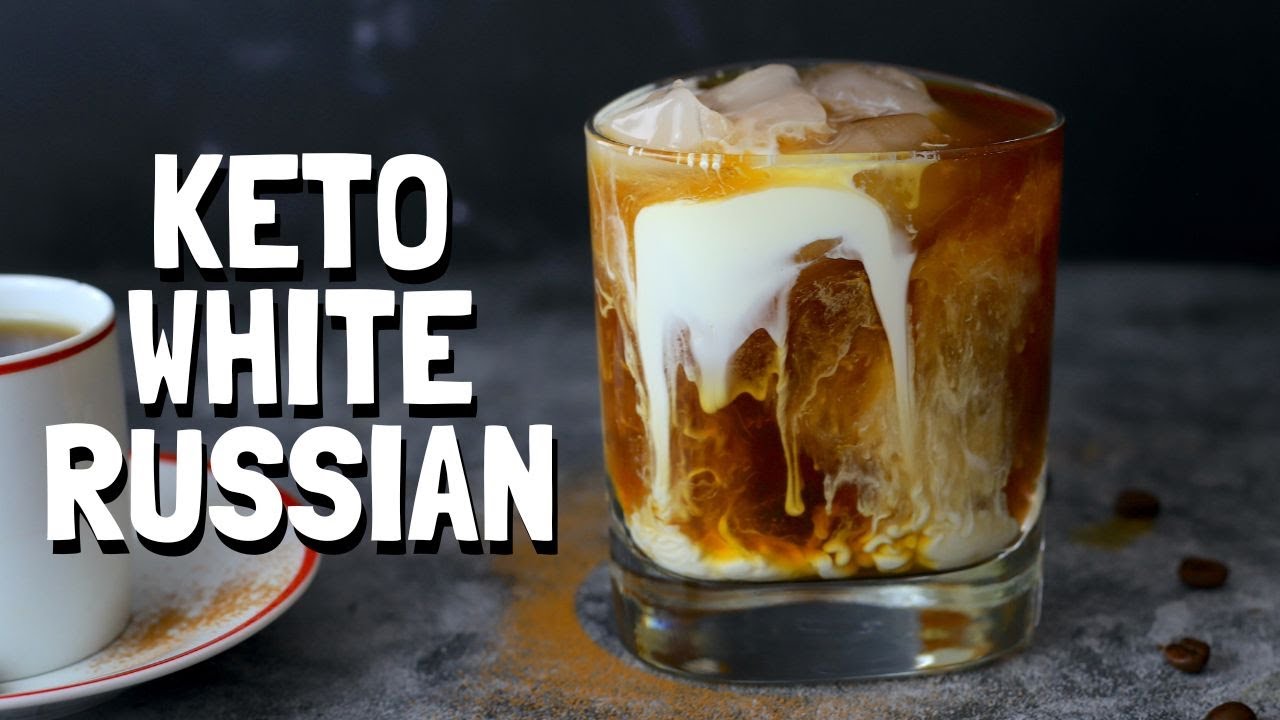 Keto White Russian Cocktail Recipe | Low Carb | Sugar Free - YouTube