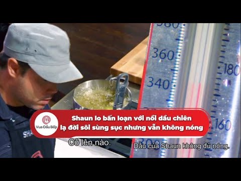 Shaun lo bấn loạn với nồi dầu chiên lạ đời sôi sùng sục nhưng vẫn không ...
