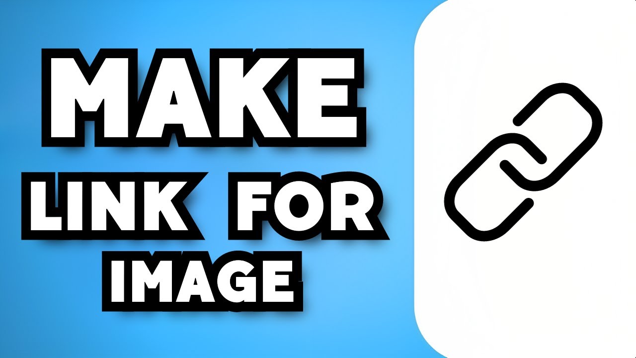 How To Generate A Link For An Image (2024 Guide) - YouTube