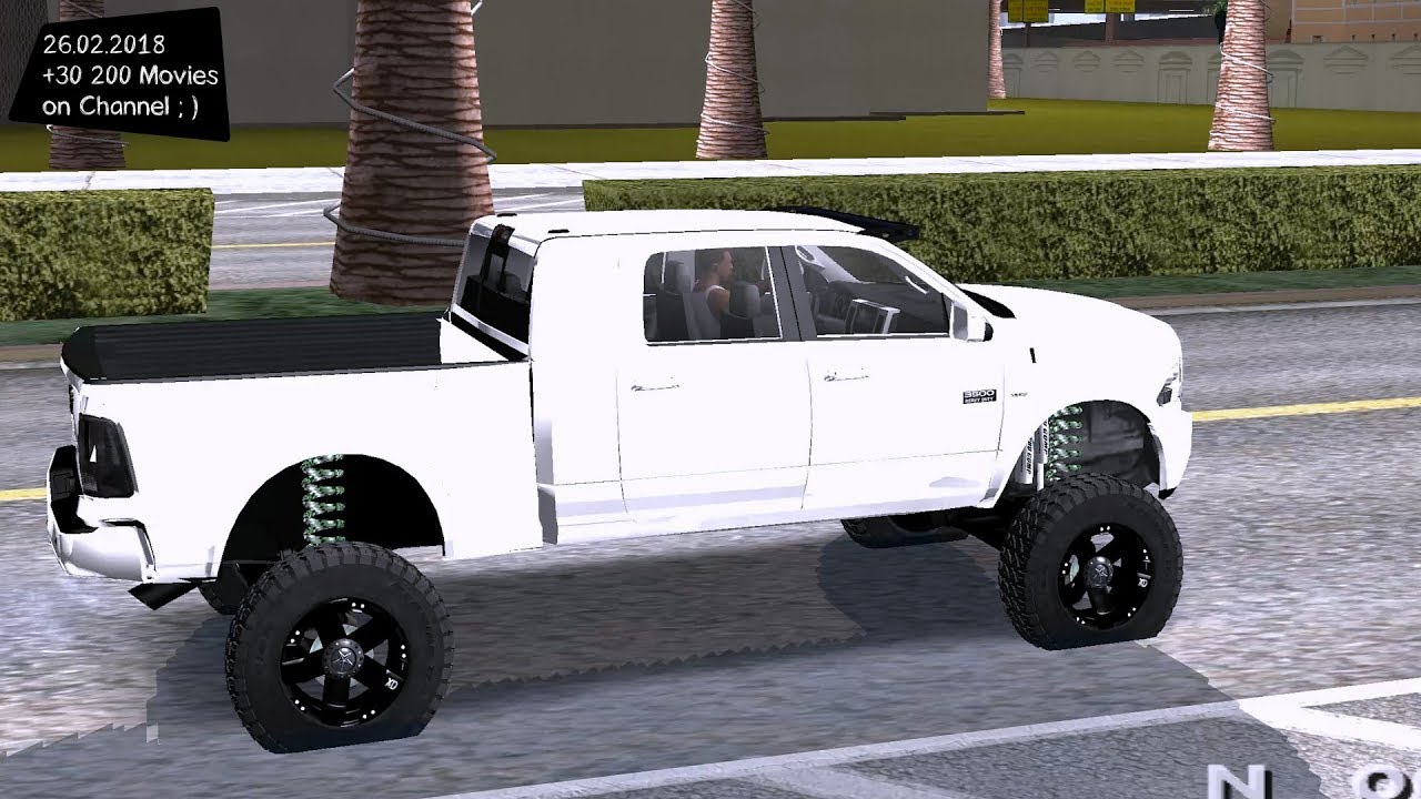 Dodge Ram 2500 2012 Grand Theft Auto San Andreas GTA SA MOD _REVIEW ...
