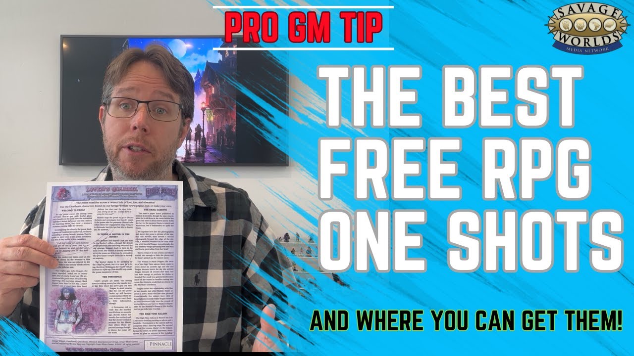 The Best RPG One Shots - Where to find them! - YouTube
