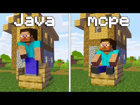 MINECRAFT JAVA VS BEDROCK | MINECRAFT BEDROCK EDITION | MINECRAFT MCPE - YouTube