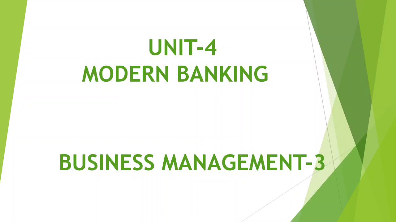 BCOM SEM - 3 BUSINESS MANAGEMENT-3 UNIT - 4 PART - 1 - YouTube