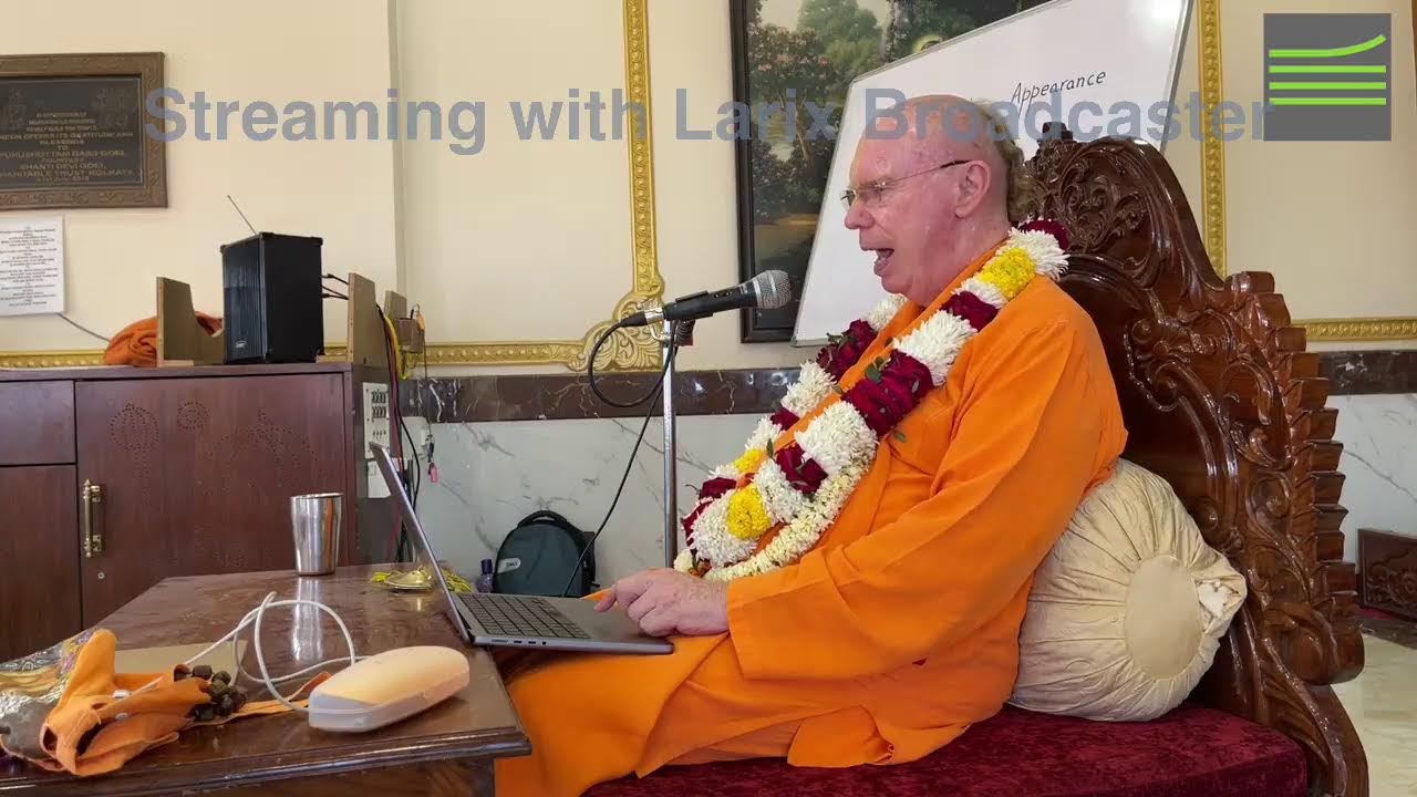 Class on varaha dwadasi at ISKCON New Town,kolkata - YouTube