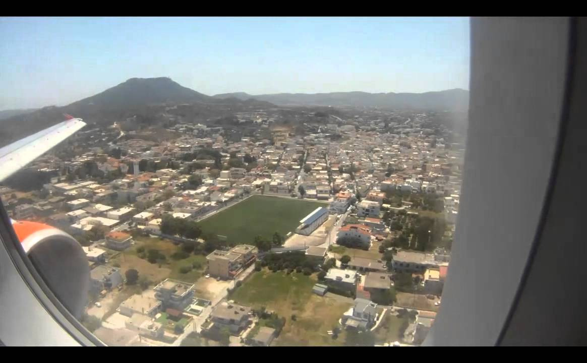 Gopro HD EasyJet Landing at Rhodes July 2011 - YouTube