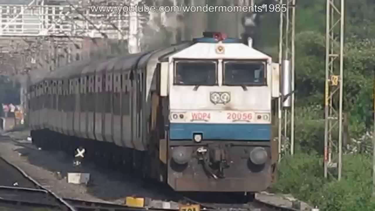 Indian Railways : Banglore Rajdhani via Raichur and Secunderabad In Its ...