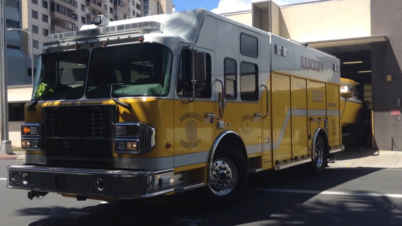 HFD Rescue 1 Going out - YouTube