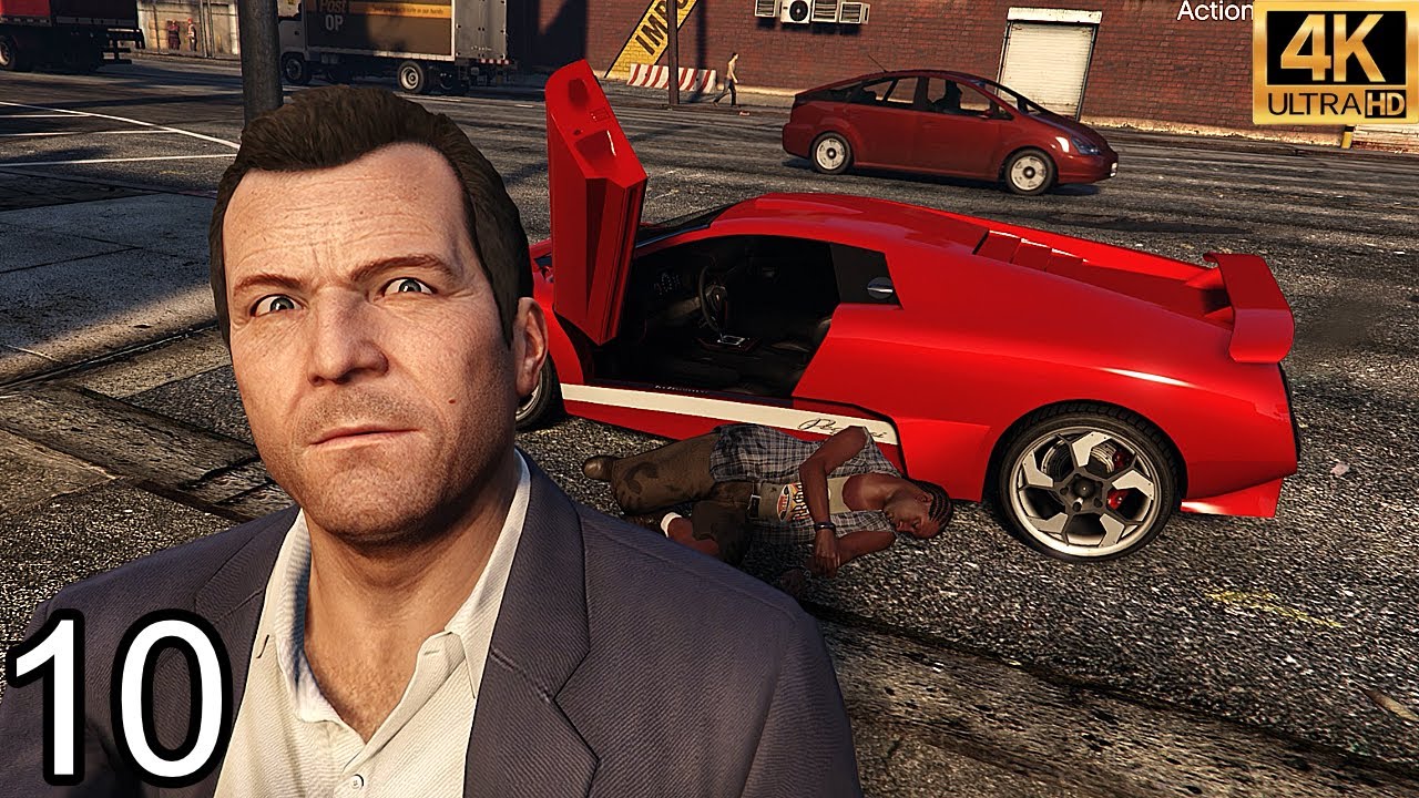 Grand Theft Auto 5 PS5 Gameplay Walkthrough Part 10 FULL GAME 4K 60 FPS ...